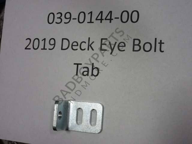 039-0144-00 - Deck Eye Bolt Tab 2019-2021 Rebel, Renegade & Rogue – Bad ...
