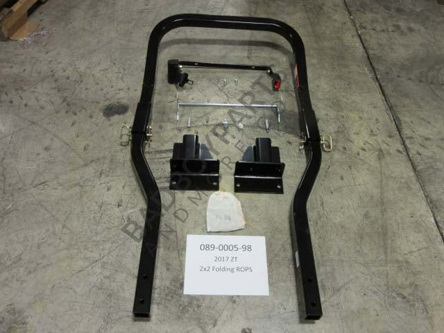 089-0005-98 - 2x2 Folding ROPS, Fits 2016-2021 Comp Outlaw, Maverick ...